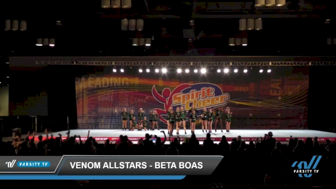 Venom Allstars - Beta Boas [2022 L2 Junior - D2 12/11/22] 2022 Spirit ...