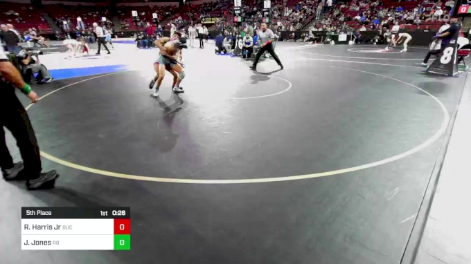 120 lbs 5th Place - Ray Harris Jr, Buchanan (CS) vs Jacob Jones, Rancho ...