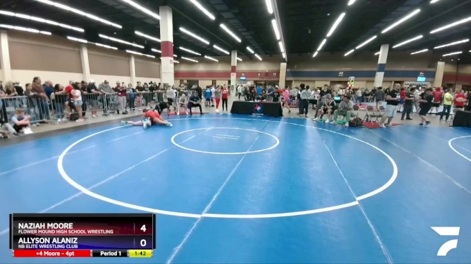 155 lbs 1st Place Match - Naziah Moore, Flower Mound High School ...