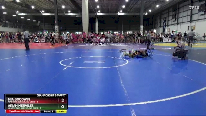 113 lbs Quarterfinals (8 Team) - MIA GOODWIN, MAT RATS WRESTLING CLUB ...