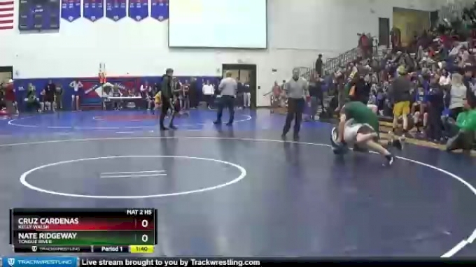 165 lbs Consolation Bracket - Cruz Cardenas, Kelly Walsh vs Nate ...