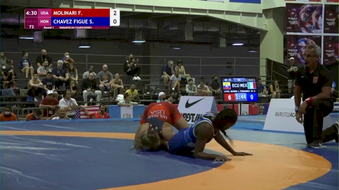 65 kg - Forrest Molinari, USA vs Saidy Chavez, HON