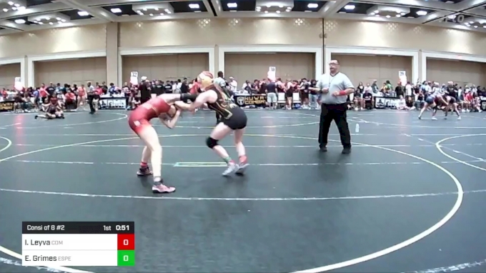 136 lbs Consi Of 8 #2 - Isabel Leyva, Community Youth Center (CYC) vs ...