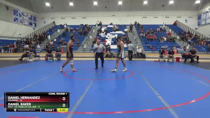 174 lbs Semis & 1st Wrestleback (8 Team) - Daniel Hernandez, Palomar vs Daniel Baker, East Los ...