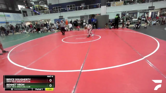 106 lbs Cons. Round 3 - Bennet Hron, Great Neck Wrestling Club vs Bryce ...