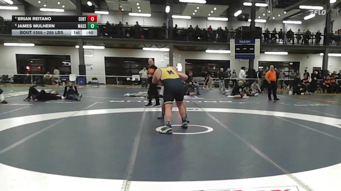 285 lbs 3rd Place - Brian Reitano, Central Catholic vs James Mulhern ...