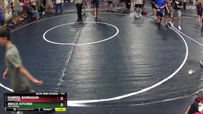 174 lbs Cons. Round 5 - Gabriel Barragan, UNATTACHED vs Brock Kitchen ...