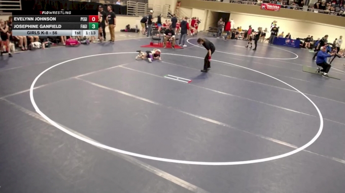 Girls K-8 - 56 Josephine Ganfield, Farmville-Girls vs Evelynn Johnson ...