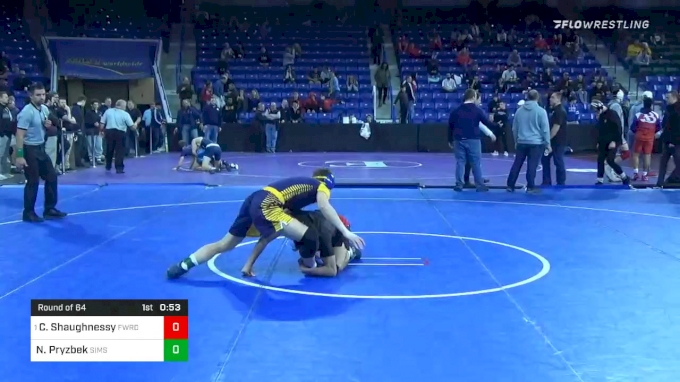 152 lbs Prelims - Cole Shaughnessy, Fairfield Warde vs Noah Pryzbek ...