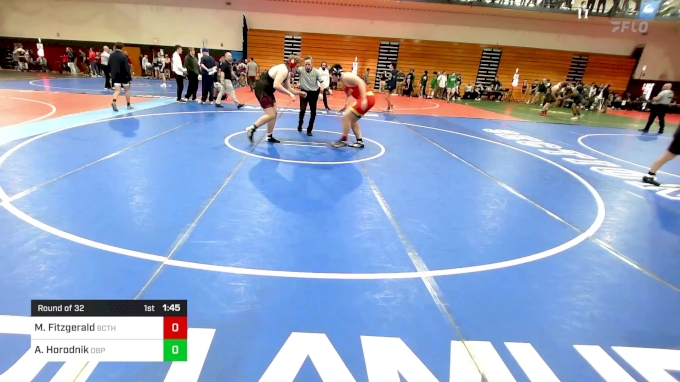 285 lbs Round Of 32 - Mac Fitzgerald, Bergen Catholic vs Aidan Horodnik ...