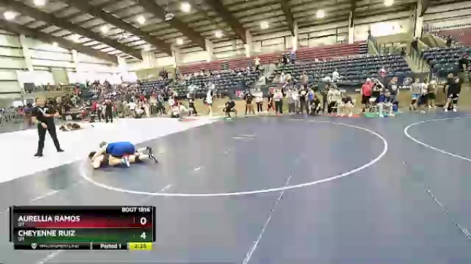 180 lbs 1st Place Match - Aurellia Ramos, UT vs Cheyenne Ruiz, UT