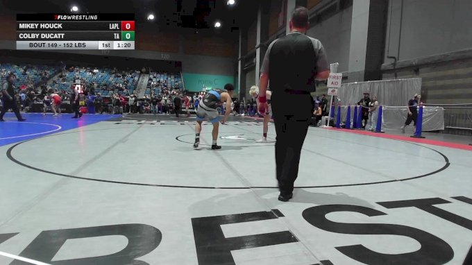 152 lbs Semifinal - Mikey Houck, Las Plumas vs Colby Ducatt, Team Aggression