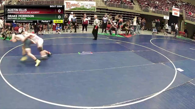 132 lbs 1st Place Match - Austin Ellis, Sanderson Wrestling Academy vs ...