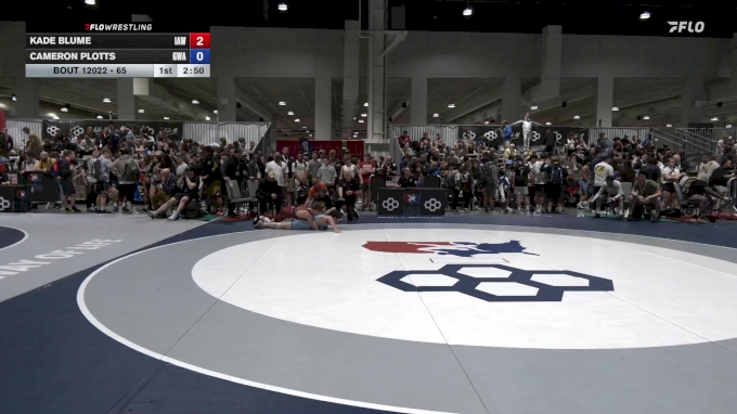 65 lbs Champ. Round 1 - Kade Blume, Immortal Athletics WC vs Cameron ...