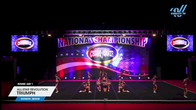 All-Star Revolution - Triumph [2024 L3 Senior Day 1] 2024 Cheer Power ...