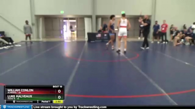 195 lbs Placement Matches (8 Team) - William Conlon, Alabama vs Luke ...