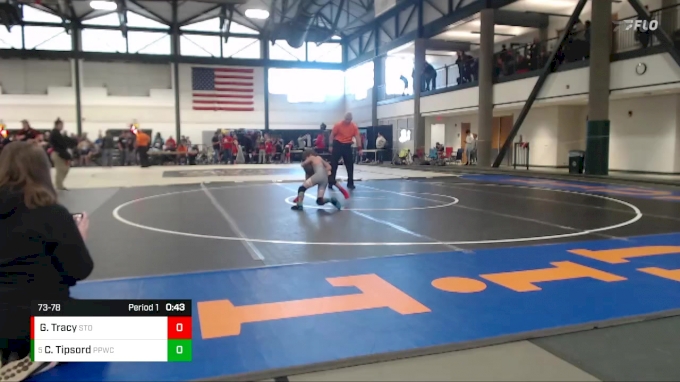 73-78 lbs Quarterfinal - Coltyn Tipsord, Panther Paw Wrestling Club vs ...