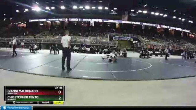 2A 138 lbs 1st Place Match - Gianni Maldonado, Brandon vs Christopher ...
