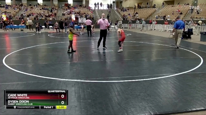 85 lbs Quarterfinal - Cade White, Seymour Wrestling vs Dysen Dixon ...