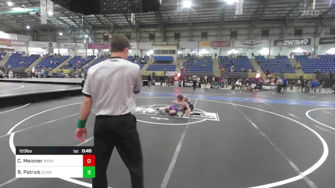 120 lbs Consi Of 16 #2 - Cameron Meisner, Wray WC vs Bentley Patrick ...