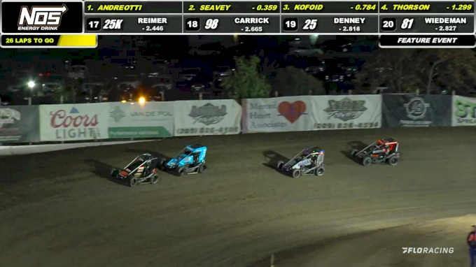Feature | 2023 USAC Midgets Wednesday at Merced Speedway