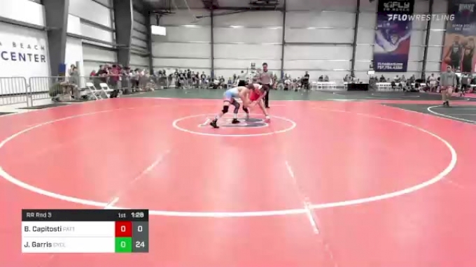 132 lbs Rr Rnd 3 - Ben Capitosti, Patton Trained Red vs Jacob Garris ...