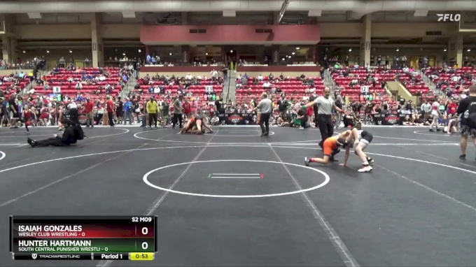 85 lbs Round 2 - Isaiah Gonzales, Wesley Club Wrestling vs Hunter ...