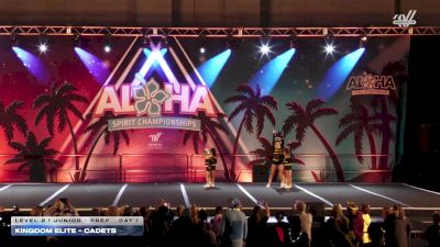 Kingdom Elite - Cadets [2026 L2.1 Junior - PREP Day 1] 2026 Aloha ...