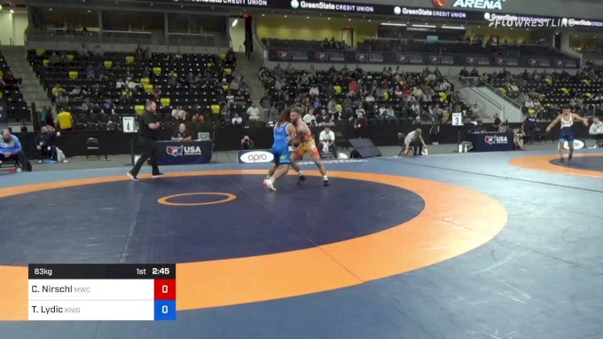 63 kg Consi Of 4 - Corbin Nirschl, MWC Wrestling Academy vs Ty Lydic ...
