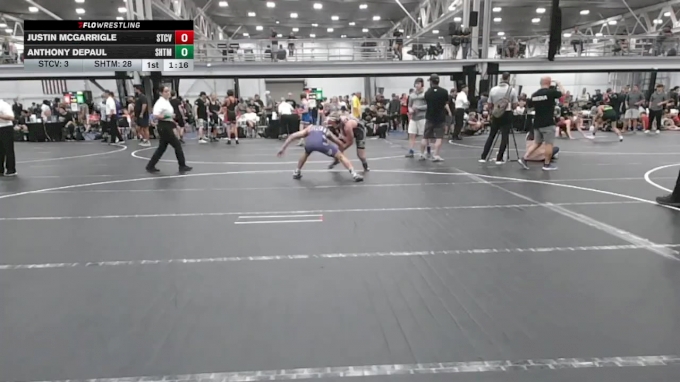 150 lbs Round 3 (6 Team) - Anthony Depaul, Team Shutt Mau Mau vs Justin ...