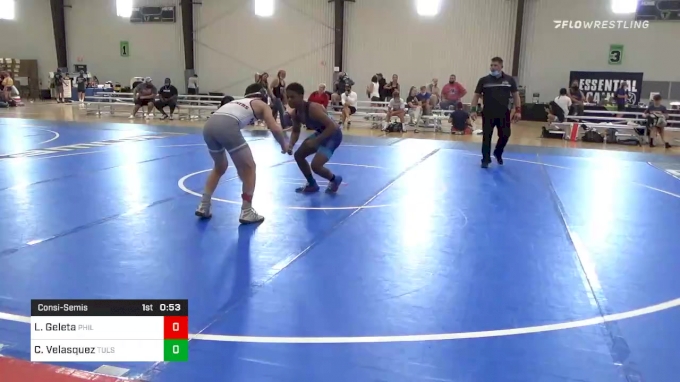 120 lbs Consolation - Luke Geleta, Phillipsburg vs Cory Velasquez, Team ...