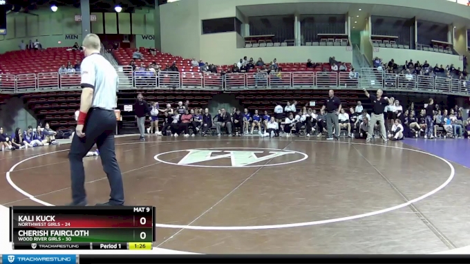 125 lbs Round 3 (8 Team) - Kali Kuck, Northwest Girls vs Cherish ...