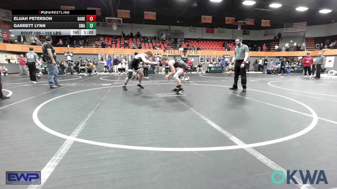 155 lbs Final - Elijah PETERSON, Darko Valley Wolf Pack vs Garrett Lynn ...