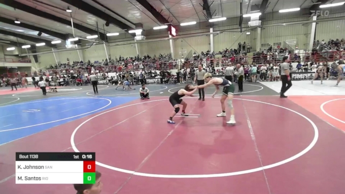 132 lbs Consi Of 8 #1 - Koyer Johnson, San Juan High vs Max Santos, Rio ...