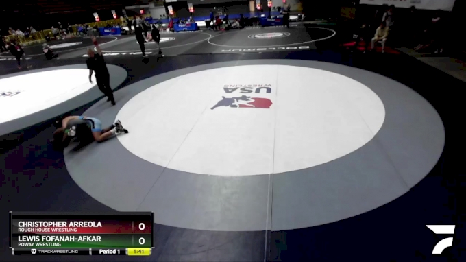 132 lbs 1st Place Match - Lewis Fofanah-Afkar, Poway Wrestling vs ...