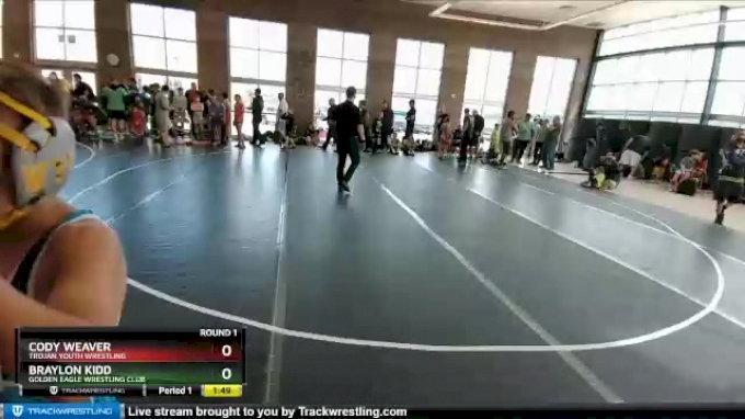 119 lbs Round 1 - Cody Weaver, Trojan Youth Wrestling vs Braylon Kidd ...
