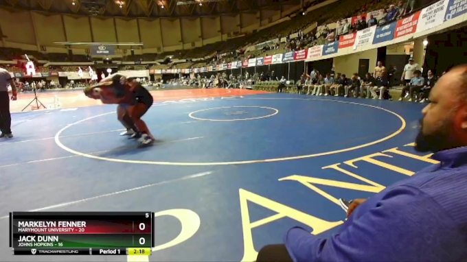 197 lbs Quarters & Wb (16 Team) - Jack Dunn, Johns Hopkins vs Markelyn ...