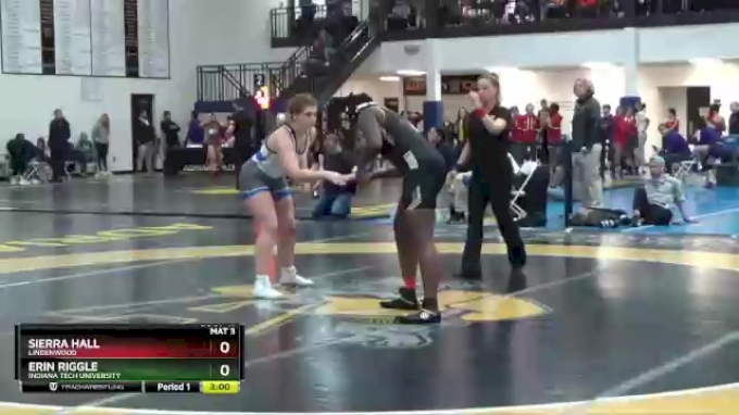 170 lbs Champ. Round 1 - Sierra Hall, Lindenwood vs Erin Riggle ...