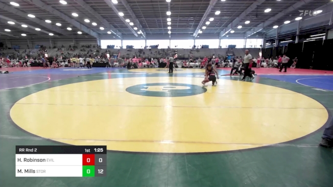 114 lbs Rr Rnd 2 - Haylee Robinson, Evil Empire Purple vs Mariah Mills ...