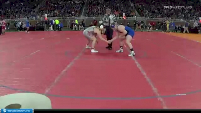 D2-215 lbs Champ. Round 1 - Shane Cook, Whitehall vs Nathan Masserant ...