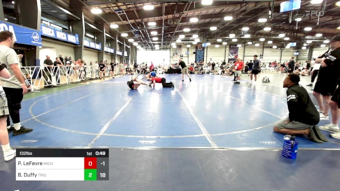 132 lbs Round Of 64 - Preston LeFevre, Michigan Mafia vs Bobby Duffy ...