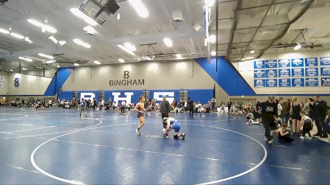 120 lbs Cons. Semi - Cadence Hansen, Olympus-Skyline vs Avery Colvin ...