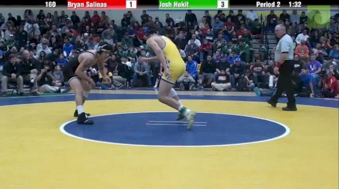 160 s, Bryan Salinas, Northview vs Josh Hokit, Clovis