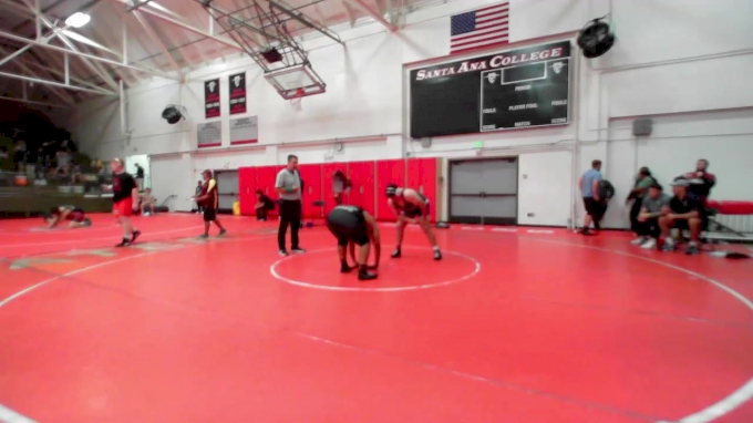 285 lbs Champ. Round 1 - Kobe Pablo, Cerritos College vs Raymond Malo ...