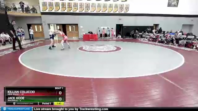 97 lbs Quarterfinals (8 Team) - Killian Coluccio, New Jersey vs Jack ...