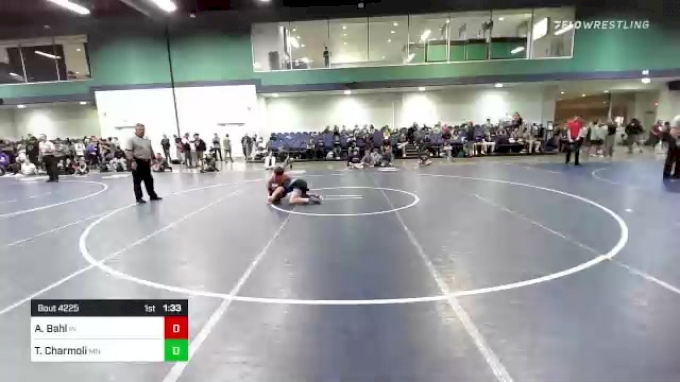 132 lbs Consi Of 32 #1 - Anthony Bahl, IN vs Tyson Charmoli, MN