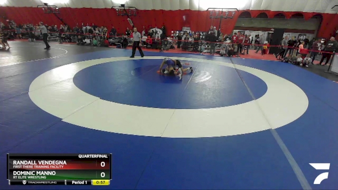 106 lbs Quarterfinal - Dominic Manno, RT Elite Wrestling vs Randall ...
