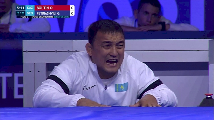 125 kg Final 3-5 - Oleg Boltin, Kazakhstan vs Geno Petriashvili, Georgia