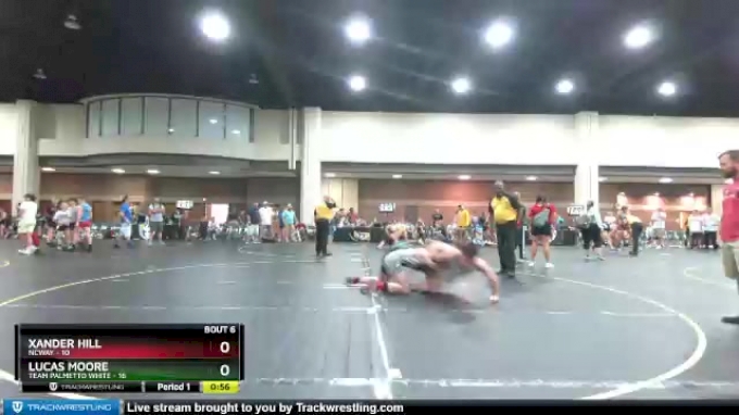 155 lbs Round 3 (4 Team) - Xander Hill, NCWAY vs Lucas Moore, Team ...