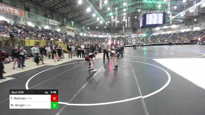 109 lbs Round Of 32 - Taelyn Rodman, Ortega Middle School vs Mina ...